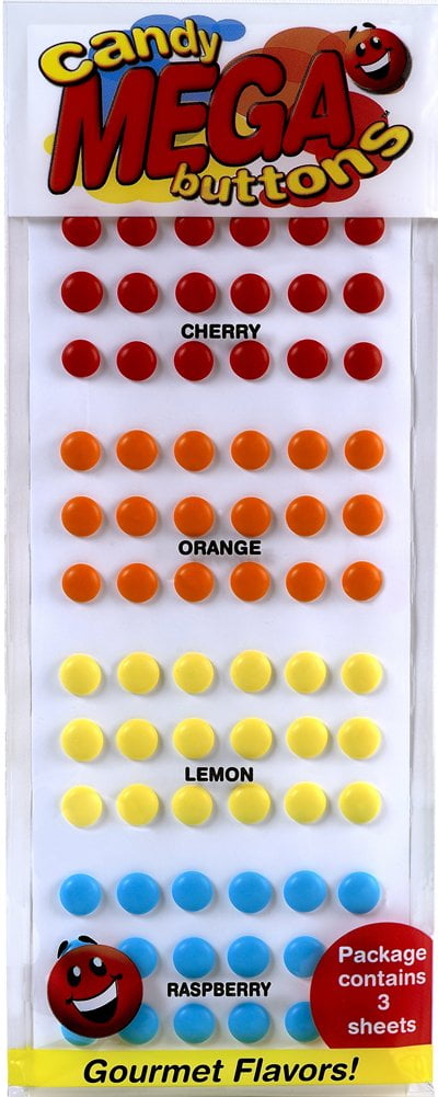 Candy Buttons - Mega Buttons - Walmart.com