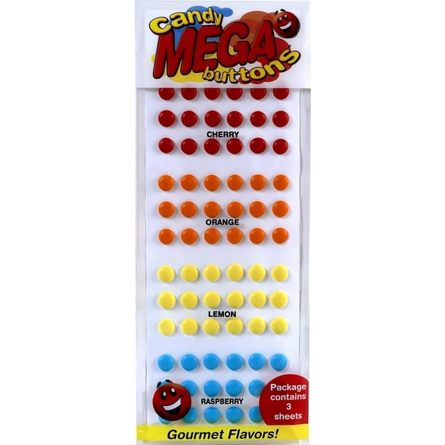 Candy Buttons - Mega Buttons - Walmart.com