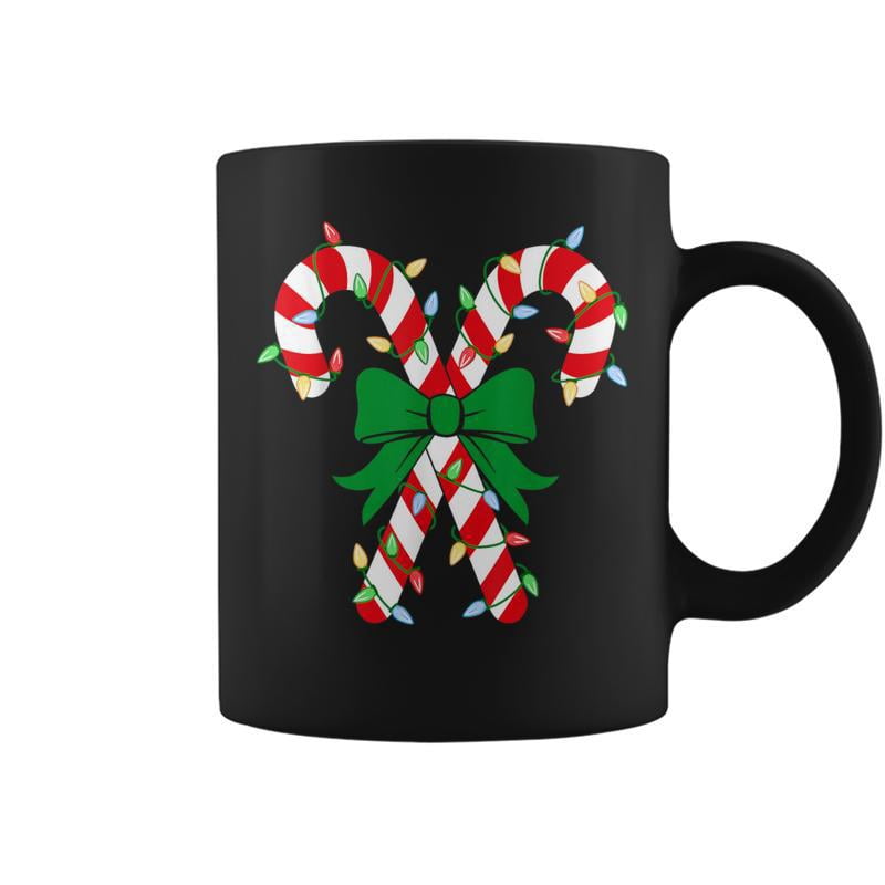 Candy Cane Crew Christmas Lights Family Matching Coffee Mugs - Walmart.com