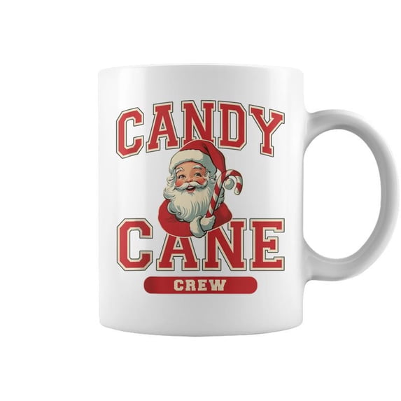 Candy Cane Crew Christmas Santa Claus Pj Top Coffee Mugs - Walmart.com