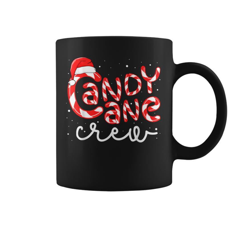 Candy Cane Crew Christmas Squad Xmas Family Matching Santa Coffee Mugs ...