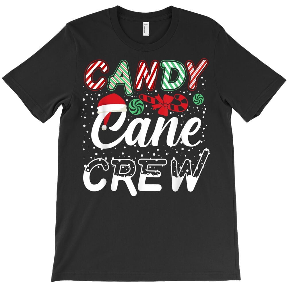 Candy Cane Crew Funny Christmas Candy Cane Costume X-Mas Holiday ...