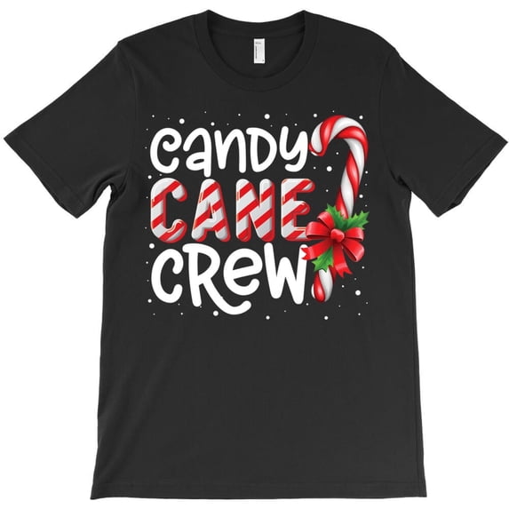Candy Cane Crew Funny Matching Christmas Candy Lover X-Mas Holiday ...