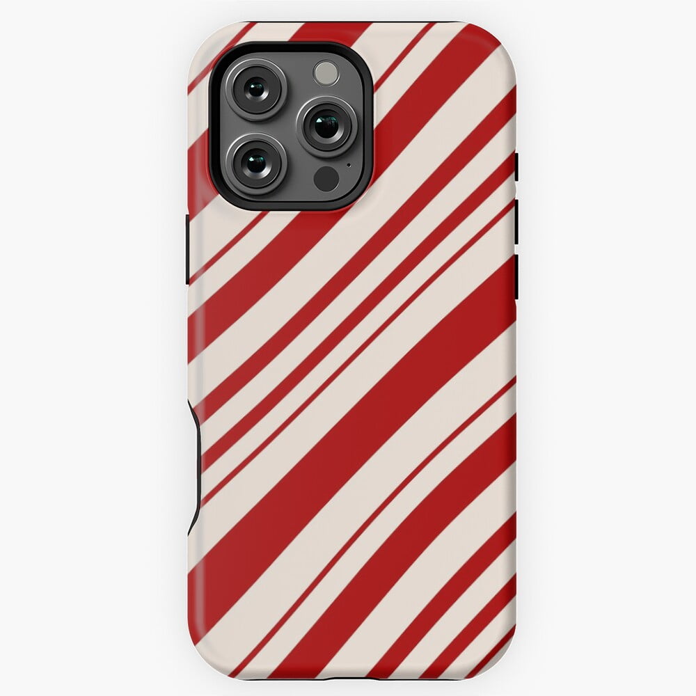 Candy Cane Crew Funny Red White Xmas Phone Case Compatible with iPhone 11 to 17 Pro Max ...