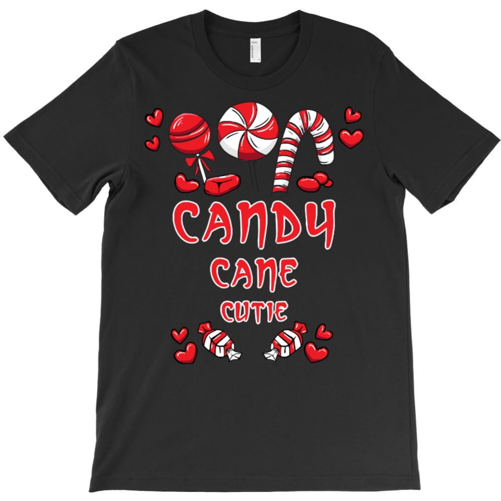 Candy Cane Cute Funny Holiday Sweet Treat Graphic T-Shirt - Machine ...