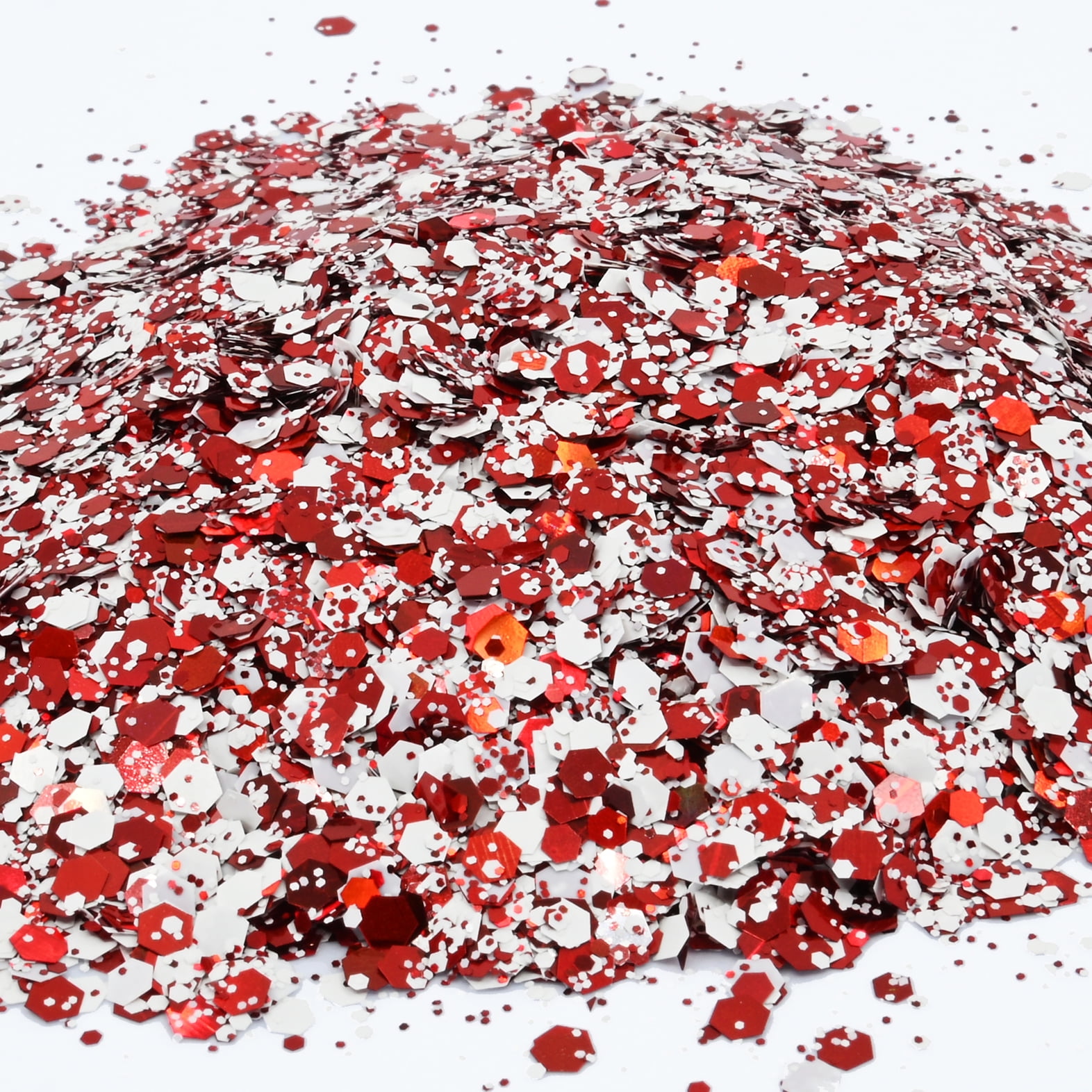 Candy Cane Mix Glitter Confetti (1oz = 28g) - Walmart.com