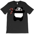 Candy Cane Panda Funny Christmas Holiday Animal Graphic H39404 T-Shirt ...