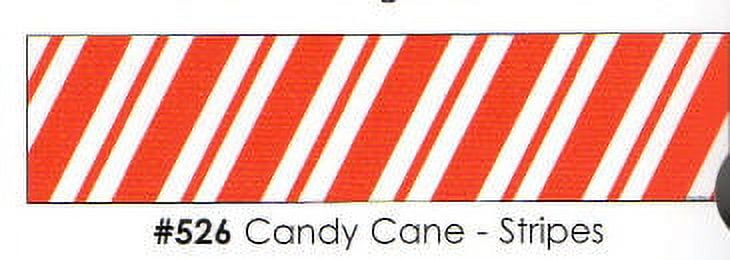 Candy Cane - Stripes 3 Strips Edible Frosting Photo Cake Border ...
