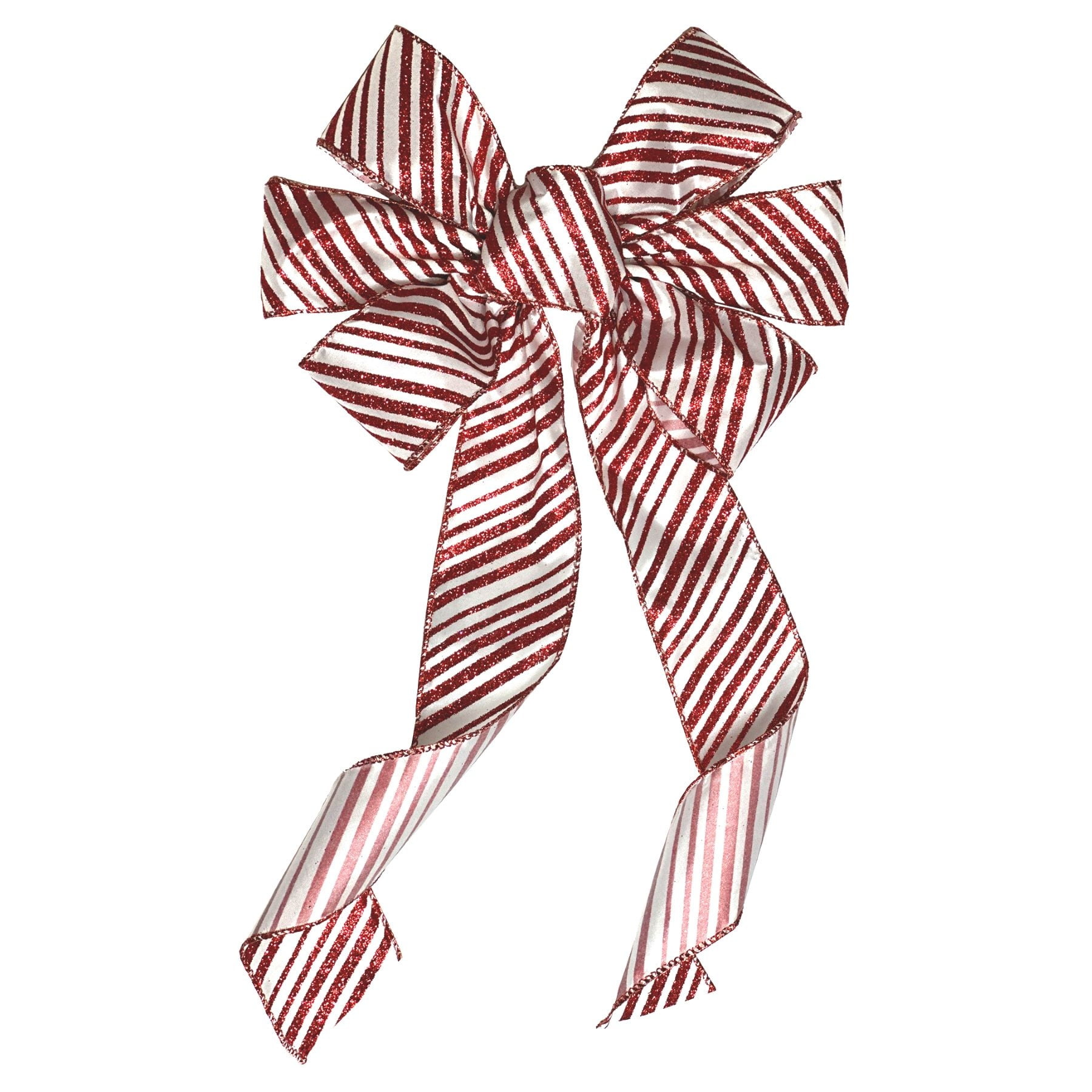 Candy Cane Bows