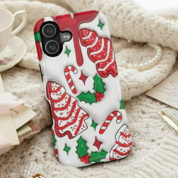 Candy Cane Tree Winter MagSafe Phone Case with iPhone 17 through 11 Pro Max - Walmart.com