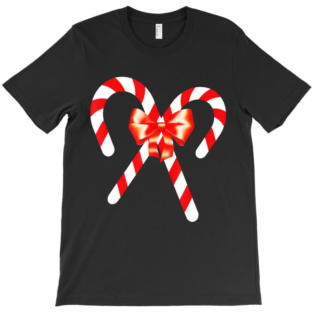 Candy Canes Funny Christmas Holiday Sweet Treat Graphic H2852 Unisex T ...