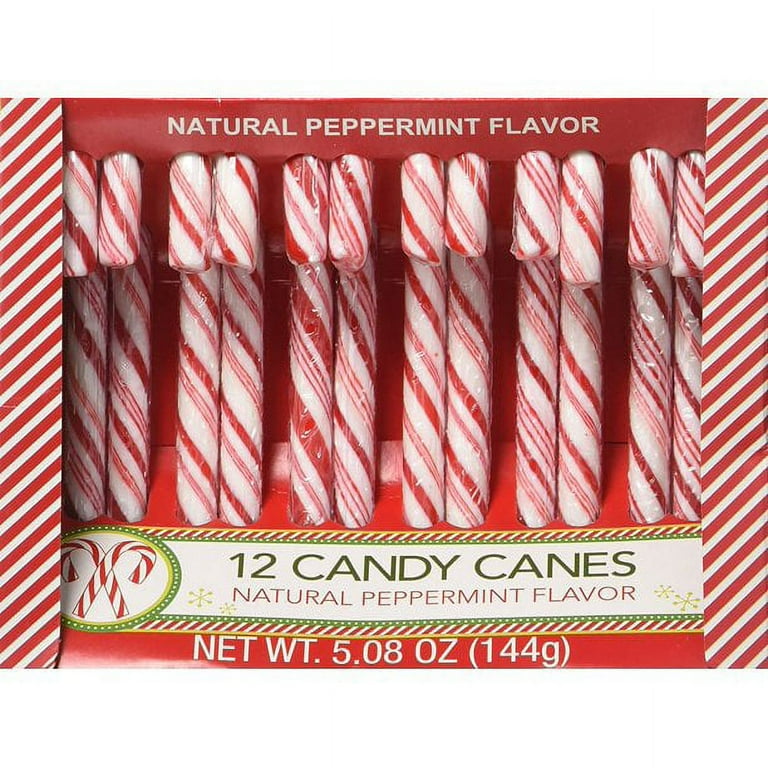 Red And White Candy Cane Stripes