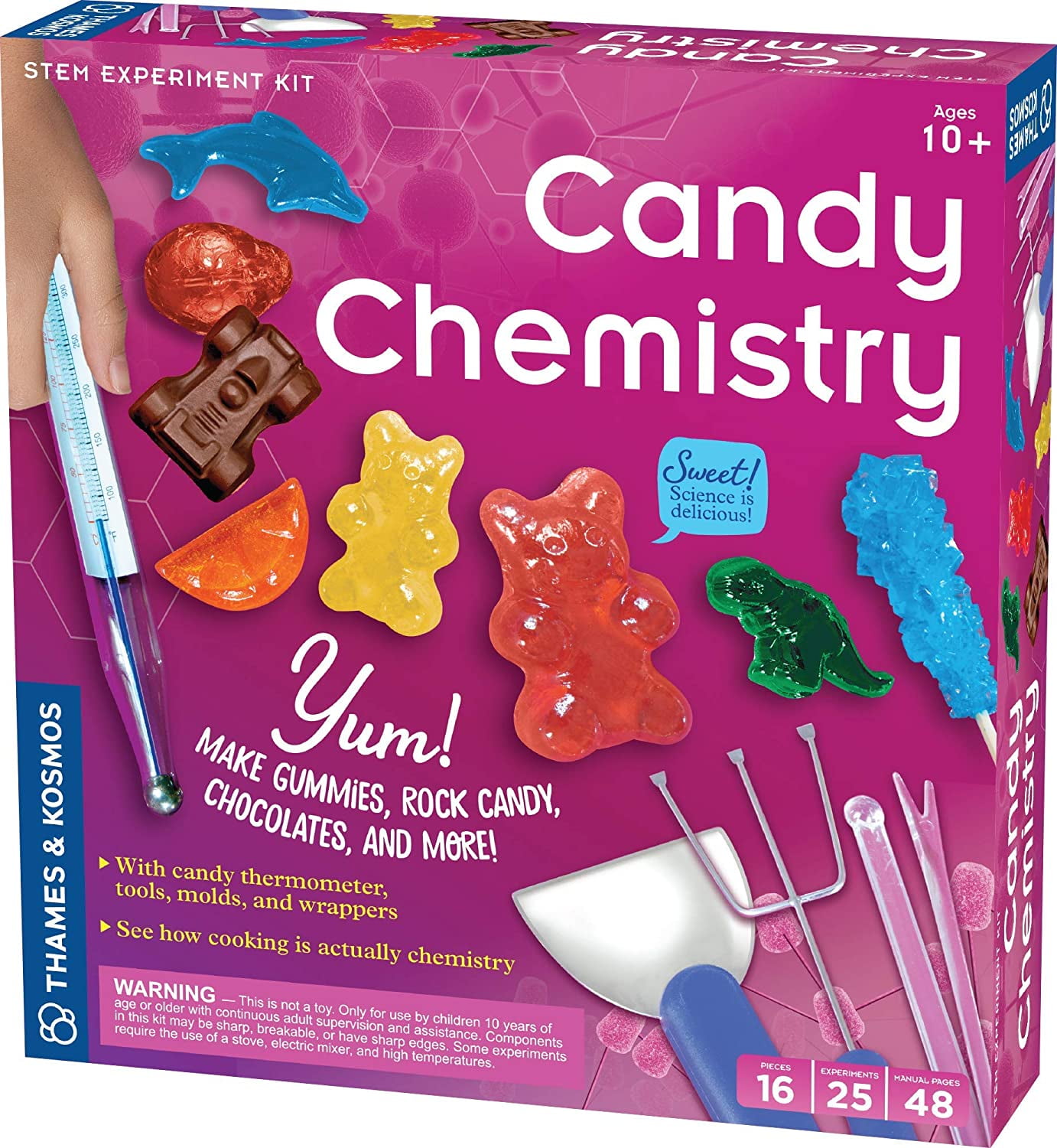 Candy Chemistry | Science Kit | Rock Candy, Chocolates, Gummy Bears ...