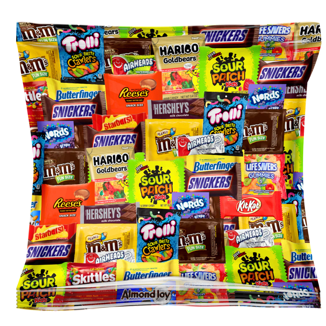 Candy & Chocolate Assorted Variety Pack - Snickers Twix Kit Kat Milky ...