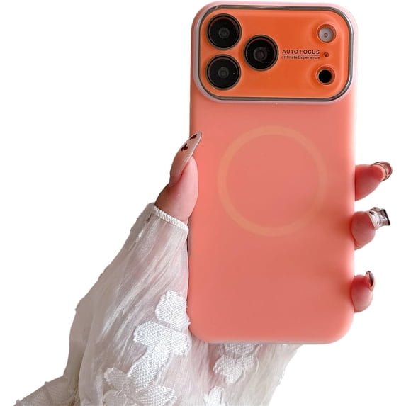 Candy Color Camera Protectiong Magnetic Phone Case for iPhone ...