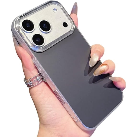 Candy Color Simple Phone Case for iPhone (Black,iPhone 17) - Walmart.com