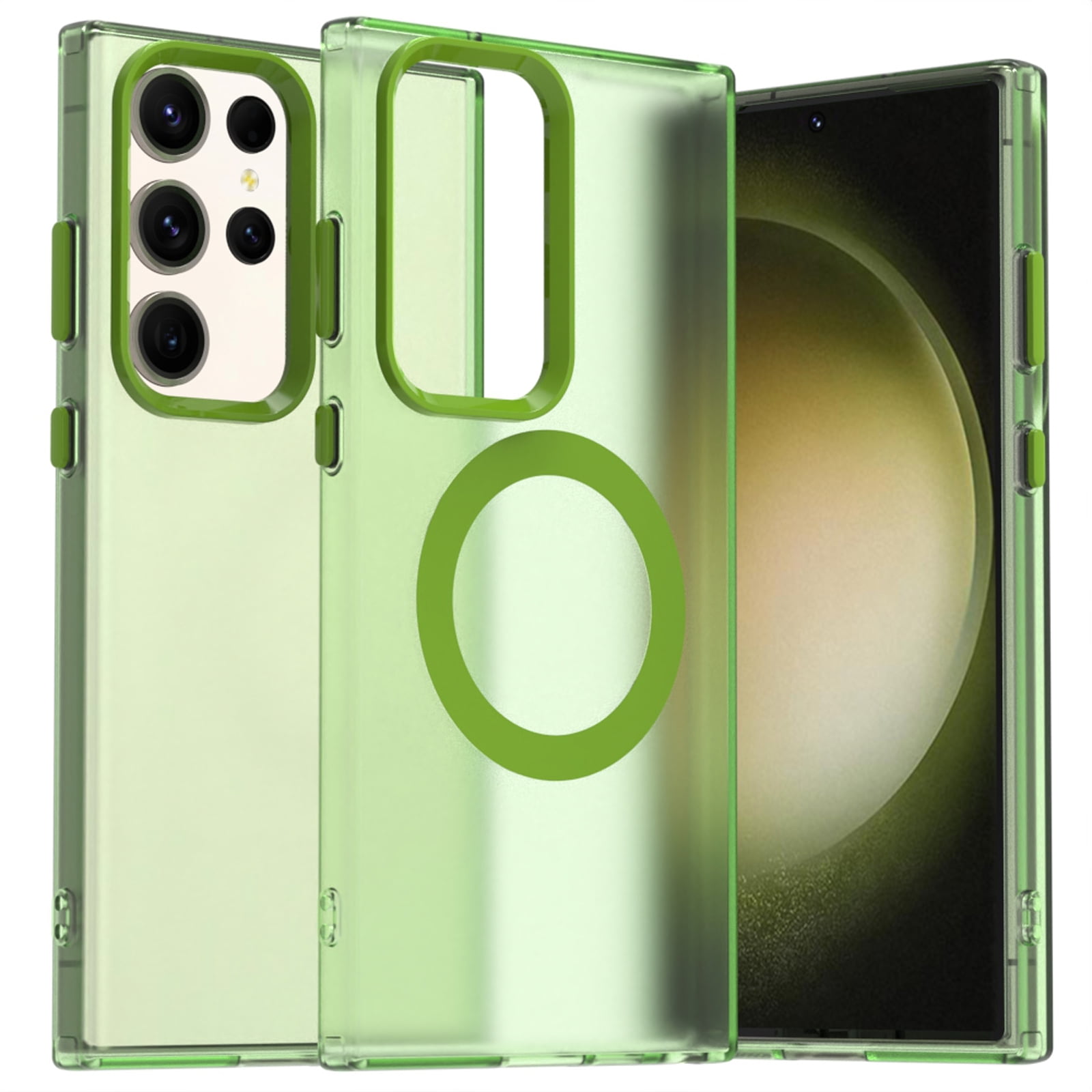Candy Color Translucent Phone Case for Samsung Galaxy S24 Ultra ...