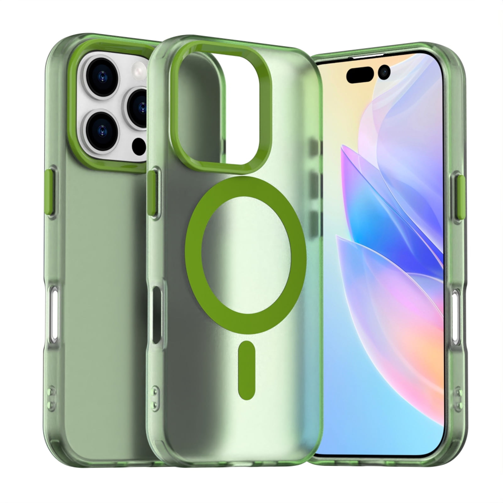 Candy Color Translucent Phone Case for iPhone 14 Pro Max, Compatible ...