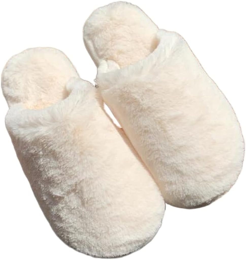 Candy Color Winter Indoor Cotton Slippers Female Home With Soft Bottom ...
