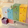 Candy Colored Brick Storage Box Can Be Stacked Table Drawer Storage Box ...