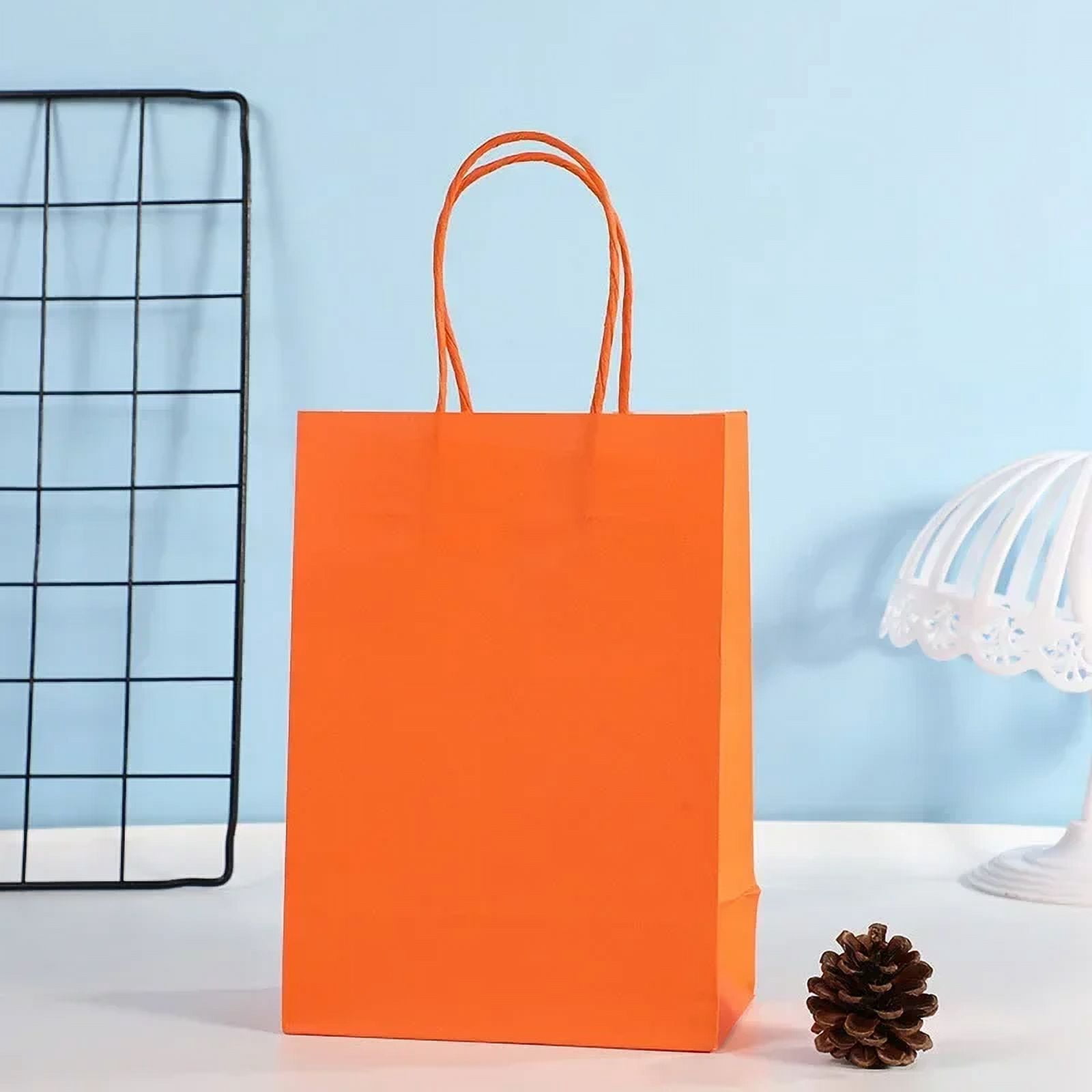 Candy Colorful Shopping Bags 10PCS Kraft Paper Gift Candy Bag Colored ...