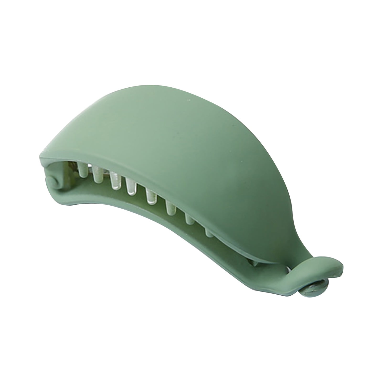 Candy Colors Banana Shape Hair Claws,Plastic Hair Claw Clips Large Claw ...