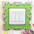 Candy-Coloured Resin Rose Lace Switch Cover Light Green Home Cover ...