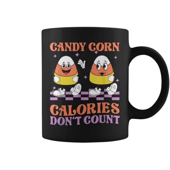Candy Corn Calories Dont Count Coffee Mugs - Walmart.com