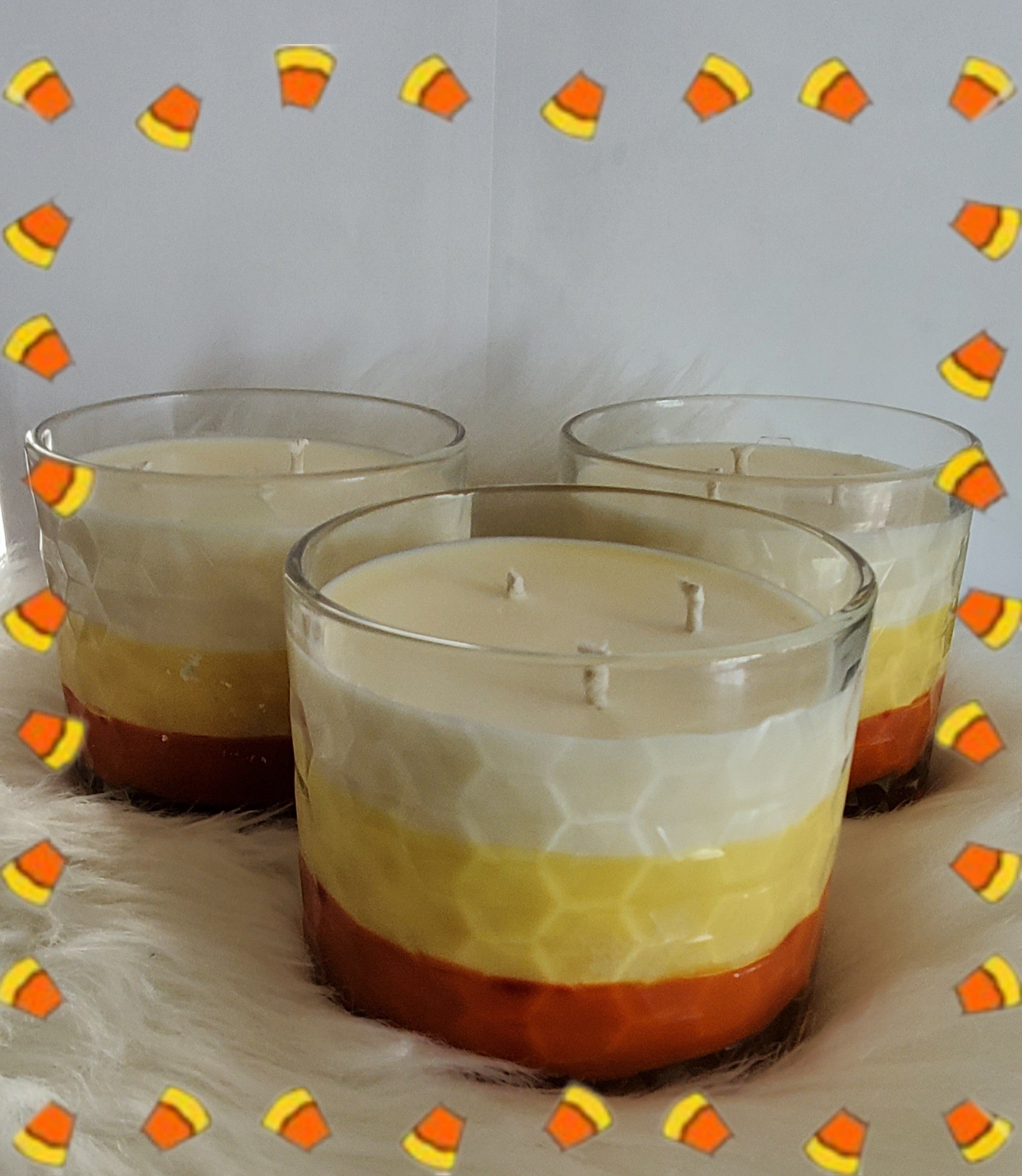 Candy Corn Candle - Walmart.com