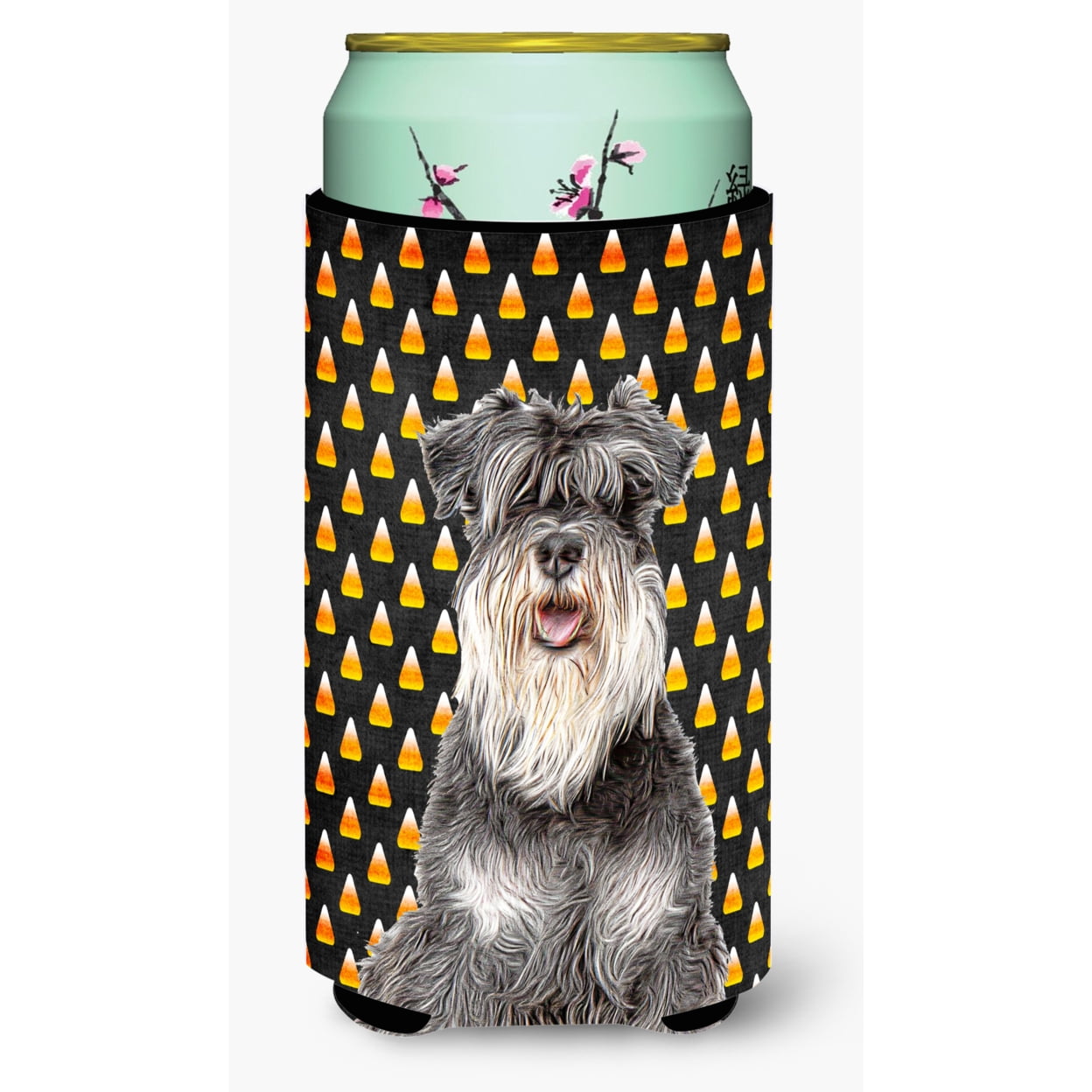 Candy Corn Halloween Schnauzer Tall Boy Hugger - Walmart.com