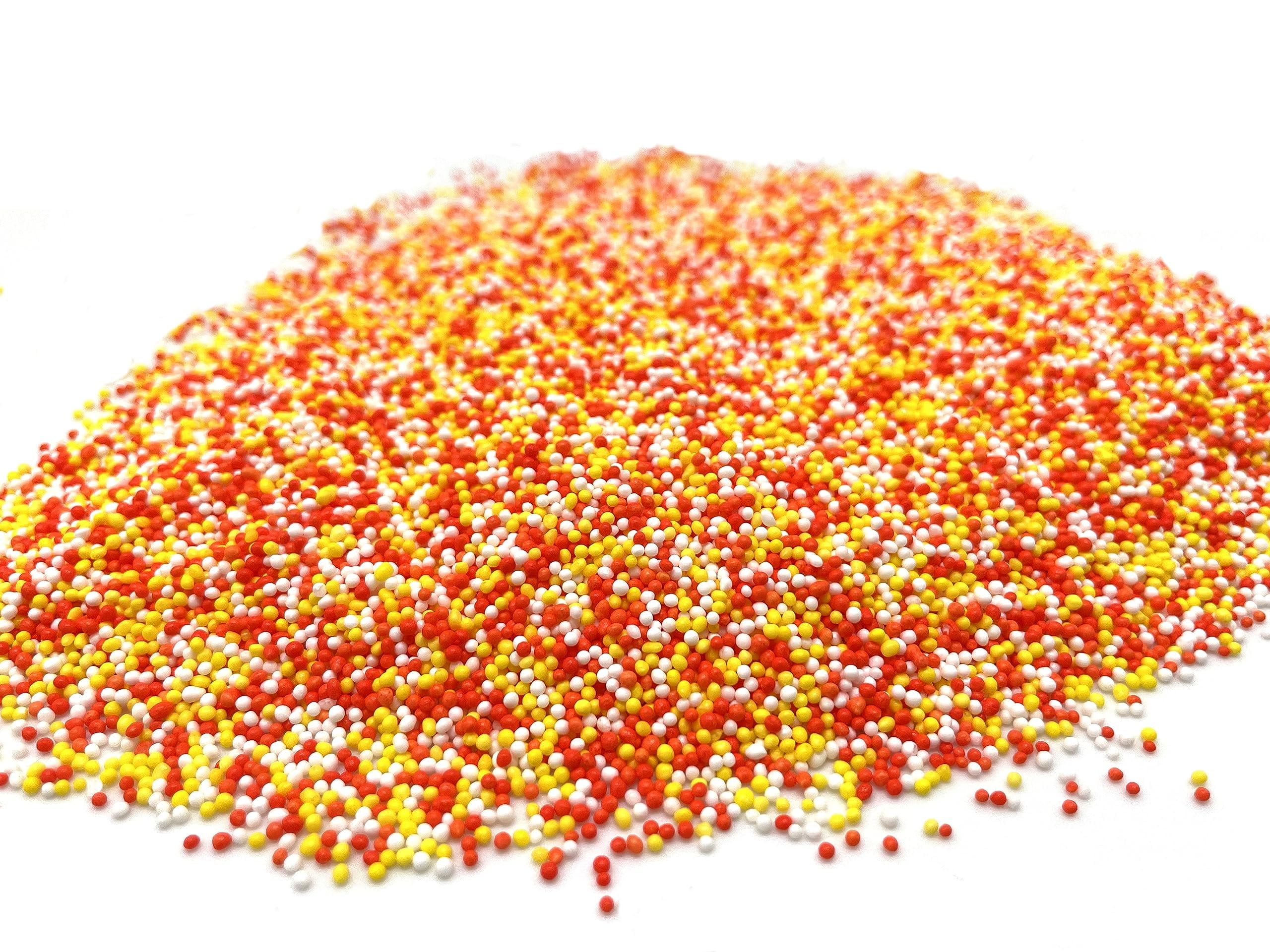 Candy Corn Inspiration Nonpareils | 12 oz Resealable Stand Up Bag ...