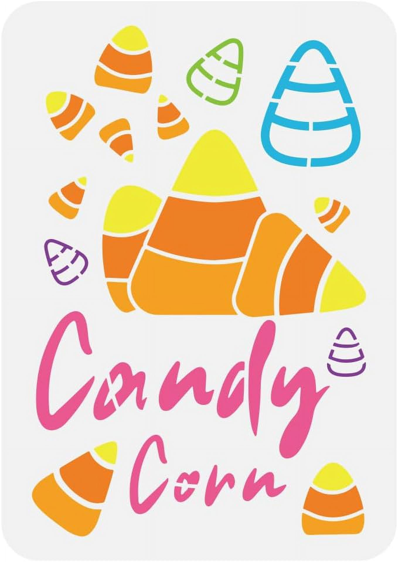 Candy Corn Large Stencil 8.3x11.7inch Various Candy Corn Cutie Stencils ...