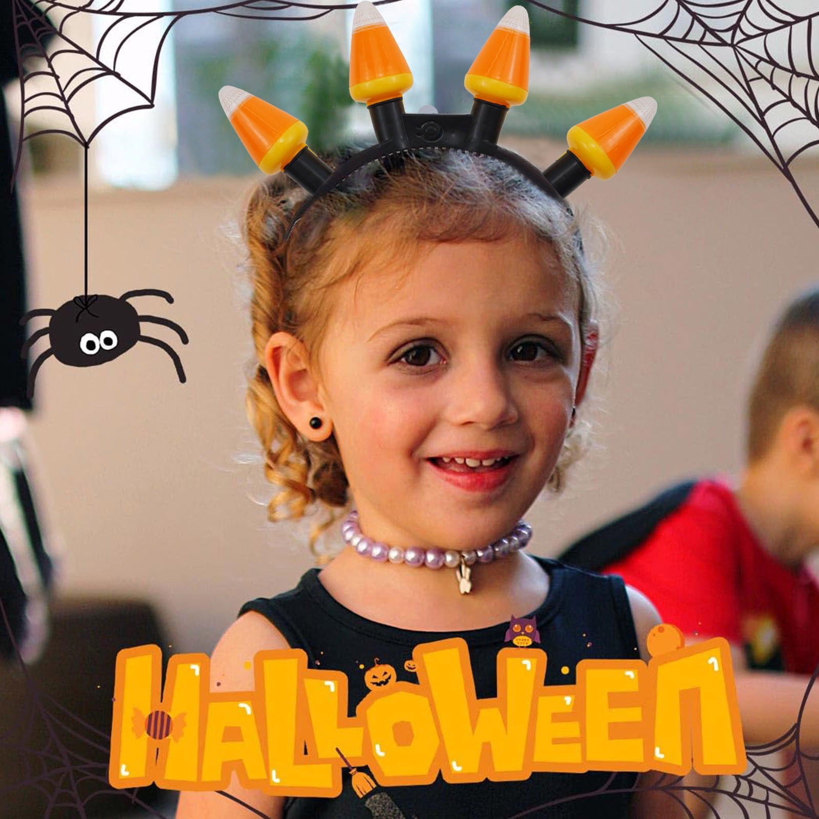 Candy Corn Light Up Bulbs Head Boppers Halloween Headpiece Day Of The ...