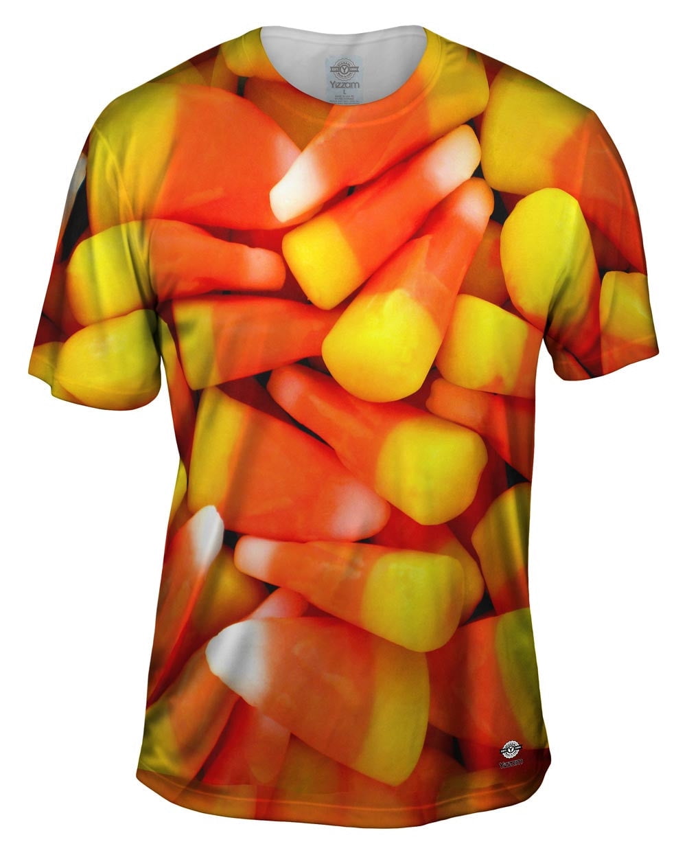 Candy Corn Mens T-Shirt All Over Print - Walmart.com