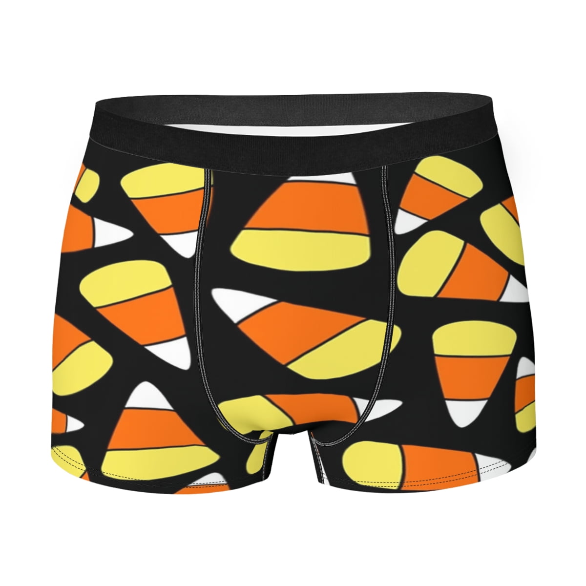 Candy Corn Pattern Halloween Boxer Shorts For Man 3D Print Male ...