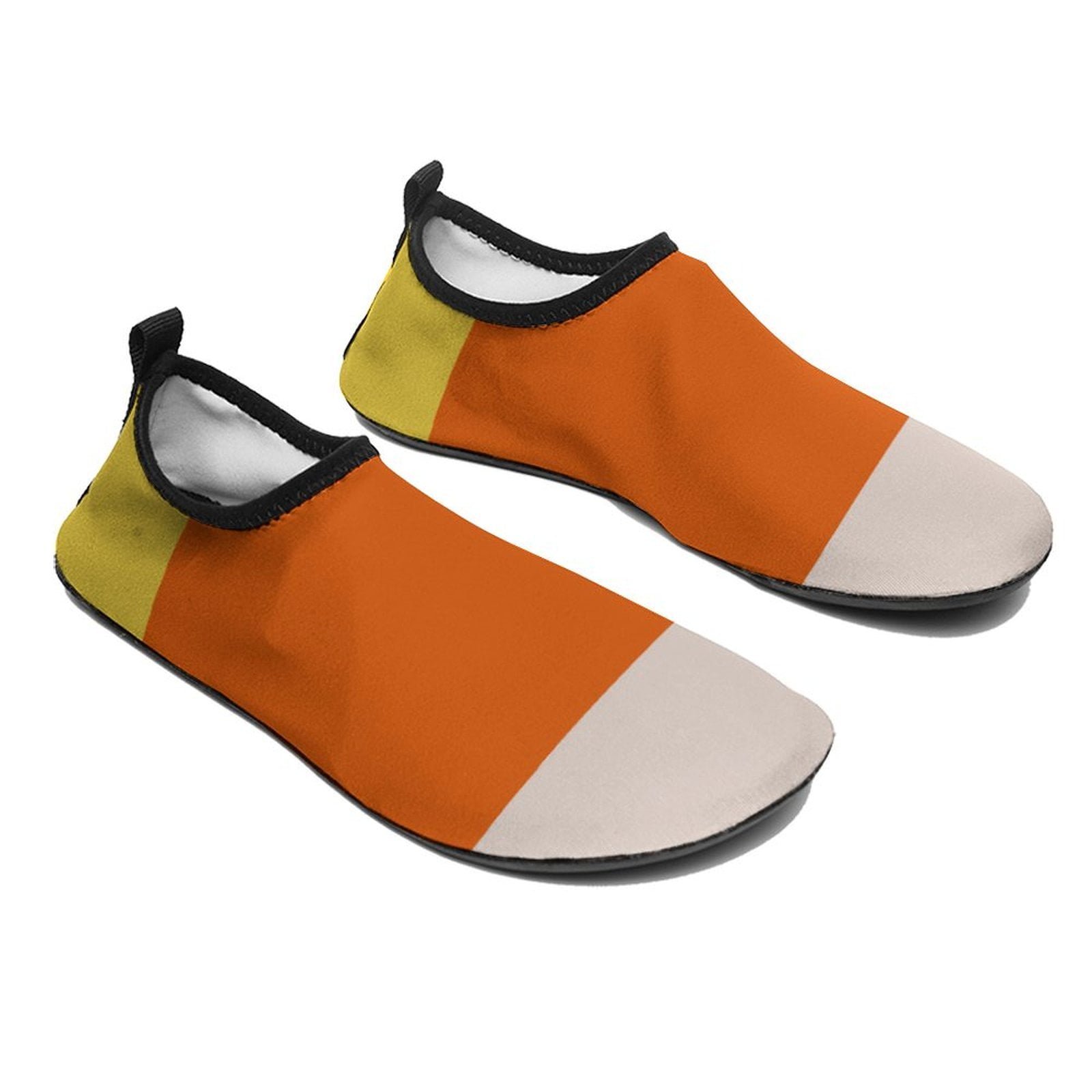 Candy Corn Pattern Water Shoes Beach Slip-on Shoes for Men Women Swim ...