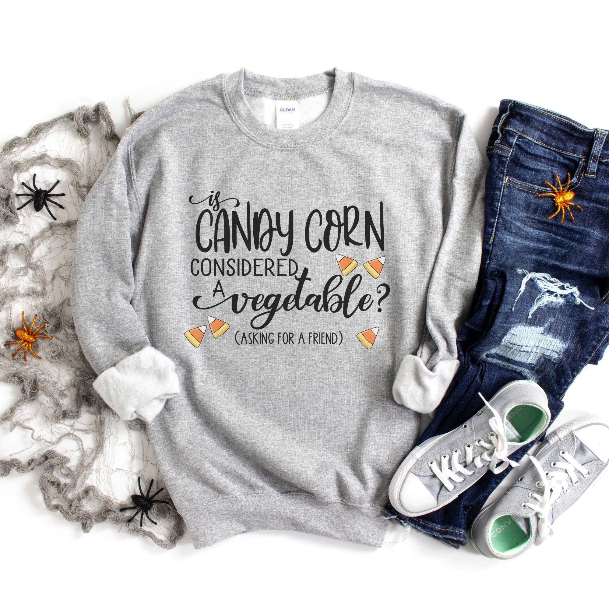 Candy Corn T-Shirt, Funny Fall T-Shirt, Funny Halloween T-Shirt, Candy ...