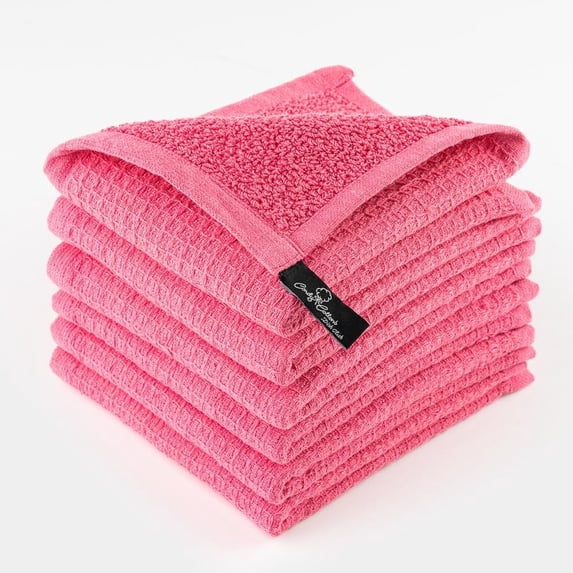 Candy Cottons Kitchen Cleaning Dish Wash Cloths Waffle Terry Design ...