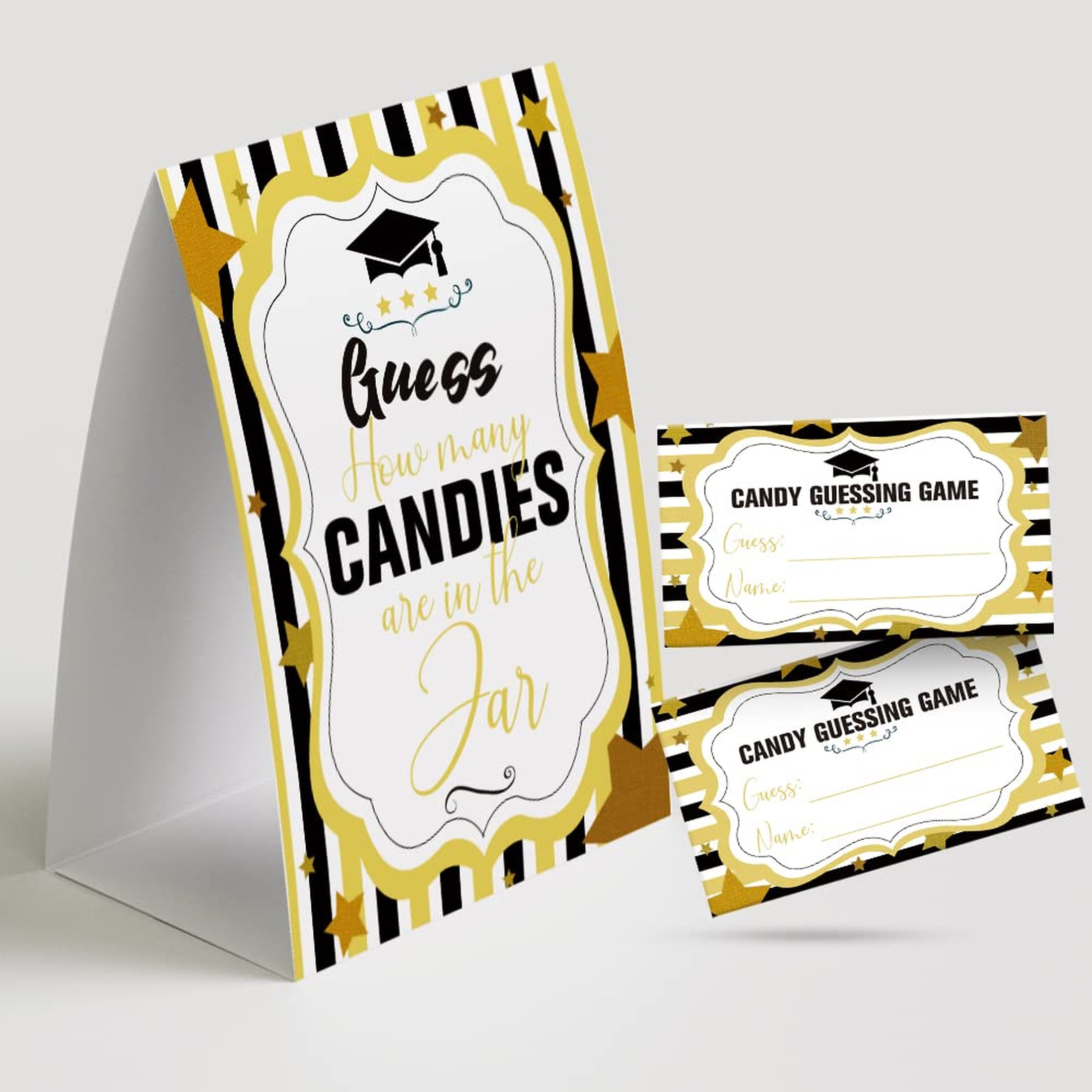 Candy Count Challenge: Graduation Edition - Engage guests with a fun ...