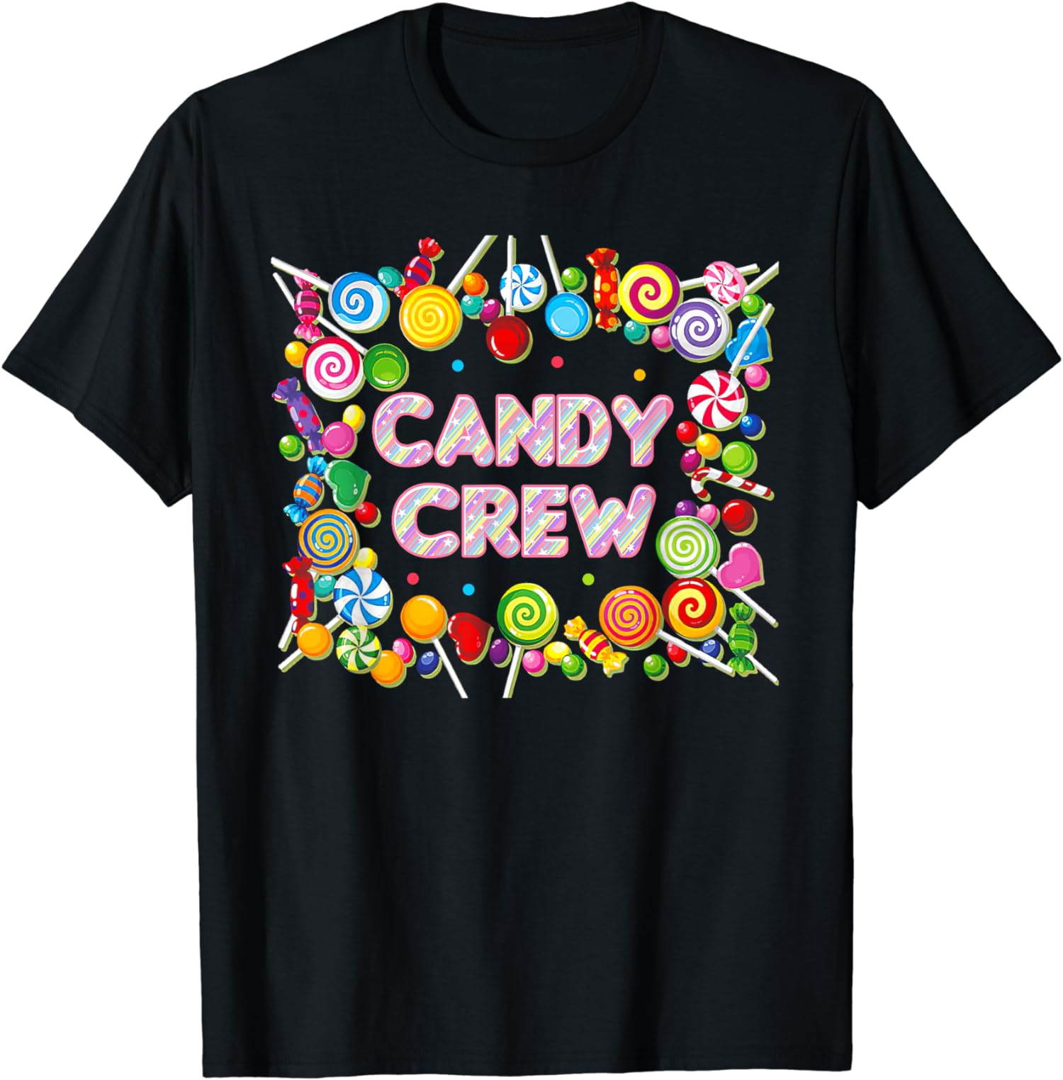 Candy Crew Sweetie Candyland Birthday Party Decorations T-Shirt ...