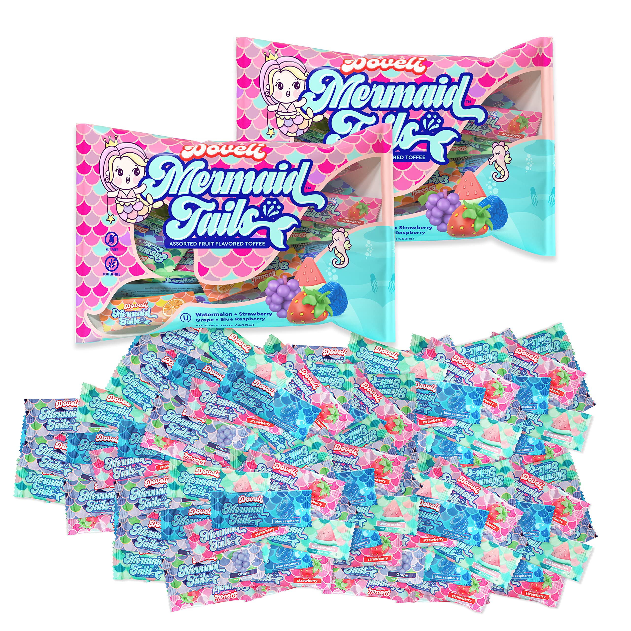 Candy Delicious Fruit Flavored MDA05 Taffy, Soft and Wrapper in Pastel ...