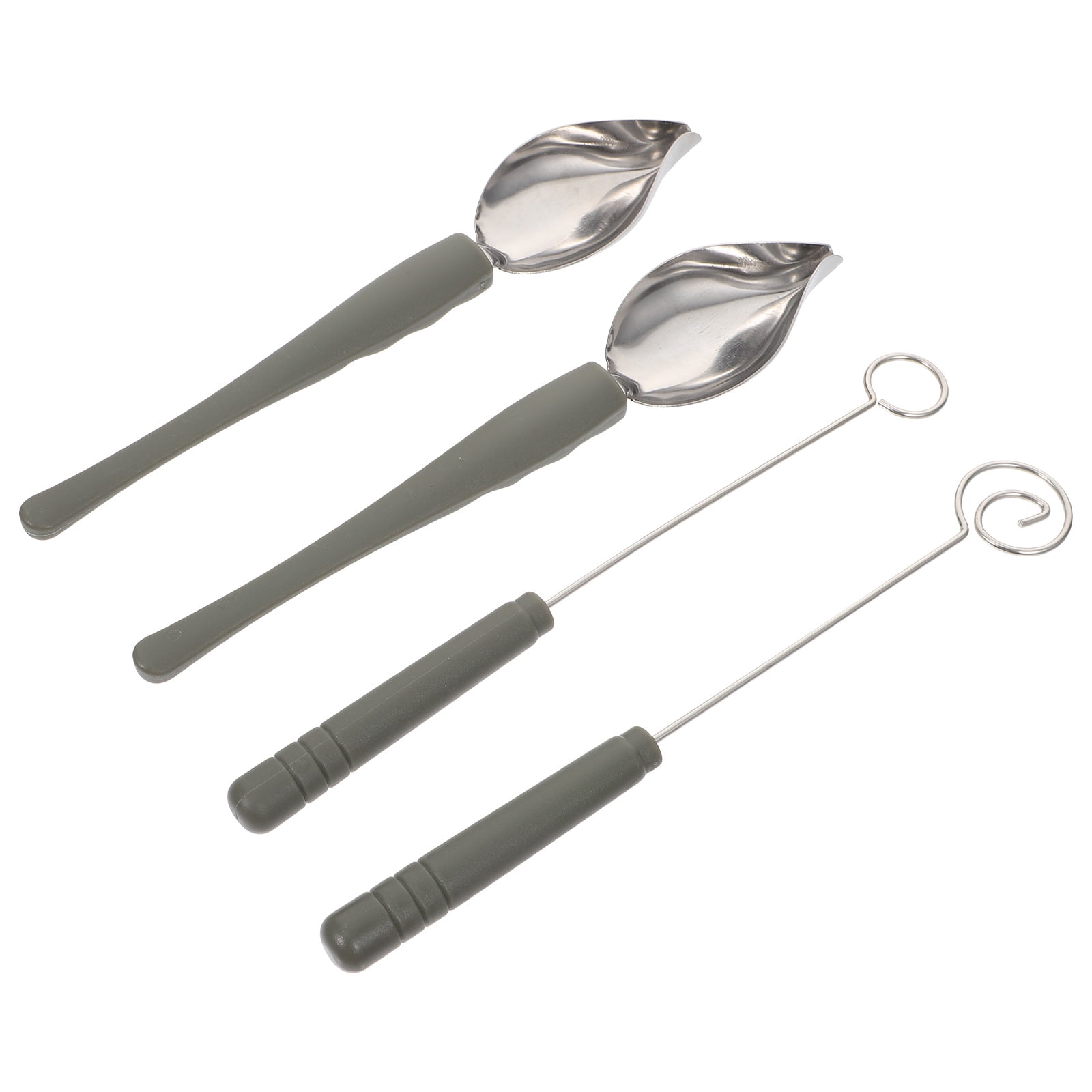 Candy Dipping Tools Sauce Drawing Spoon Plate Fondant Chef Cooking ...