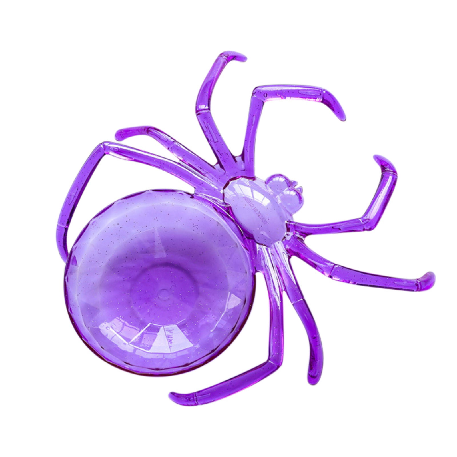 Candy Dishes Halloween Realistic Spider Bowl Plastic Fruit Tray Dessert ...