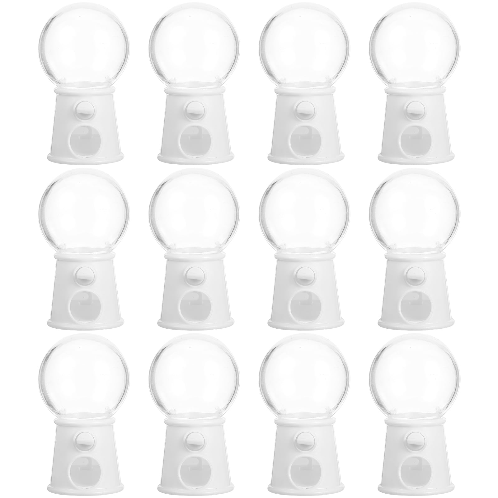 Candy Dispenser, 12pcs Desktop Gumball Machine Bank - Walmart.com