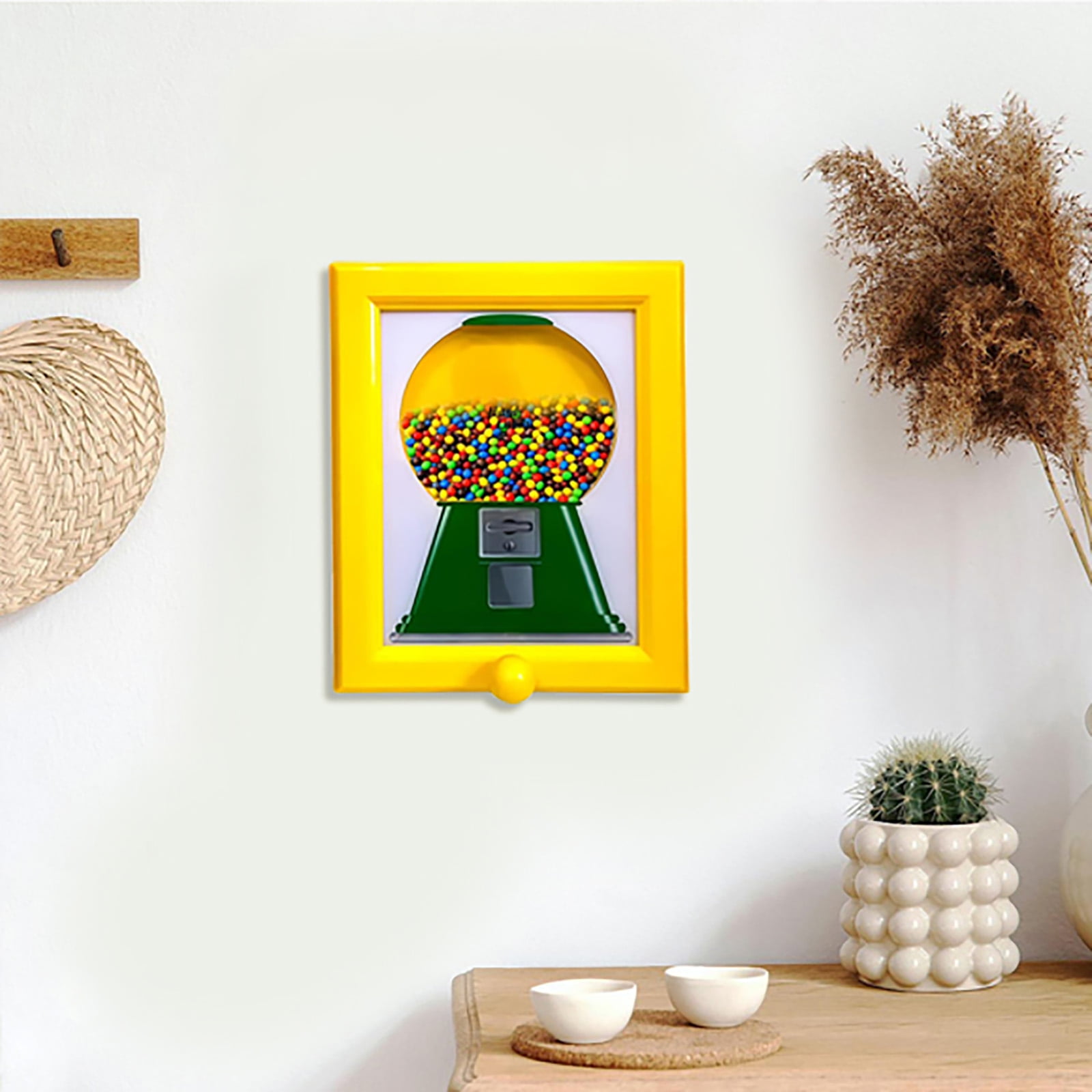 Candy Dispenser, Cute Vending Machine for Desktop, Manual Candy Machine, Dispense Mini Candies ...