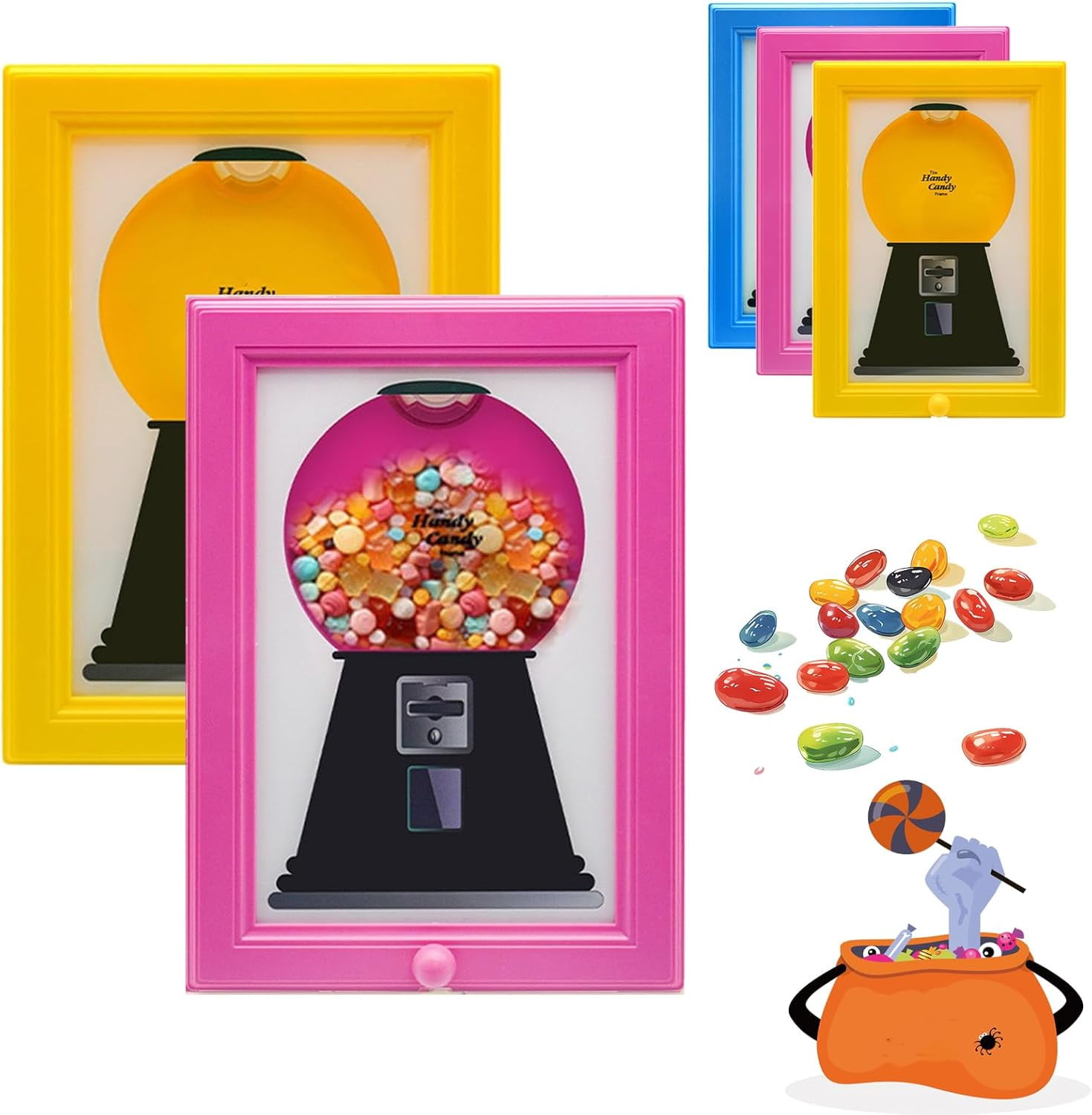 Candy Dispenser Frame, Picture Frame Candy Dispenser, Candy Machine ...