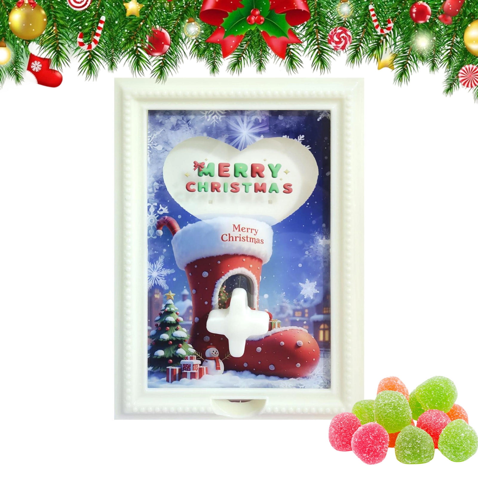 Candy Dispenser Photo Frame, Practical Candy Frame, Gumball Machine In ...