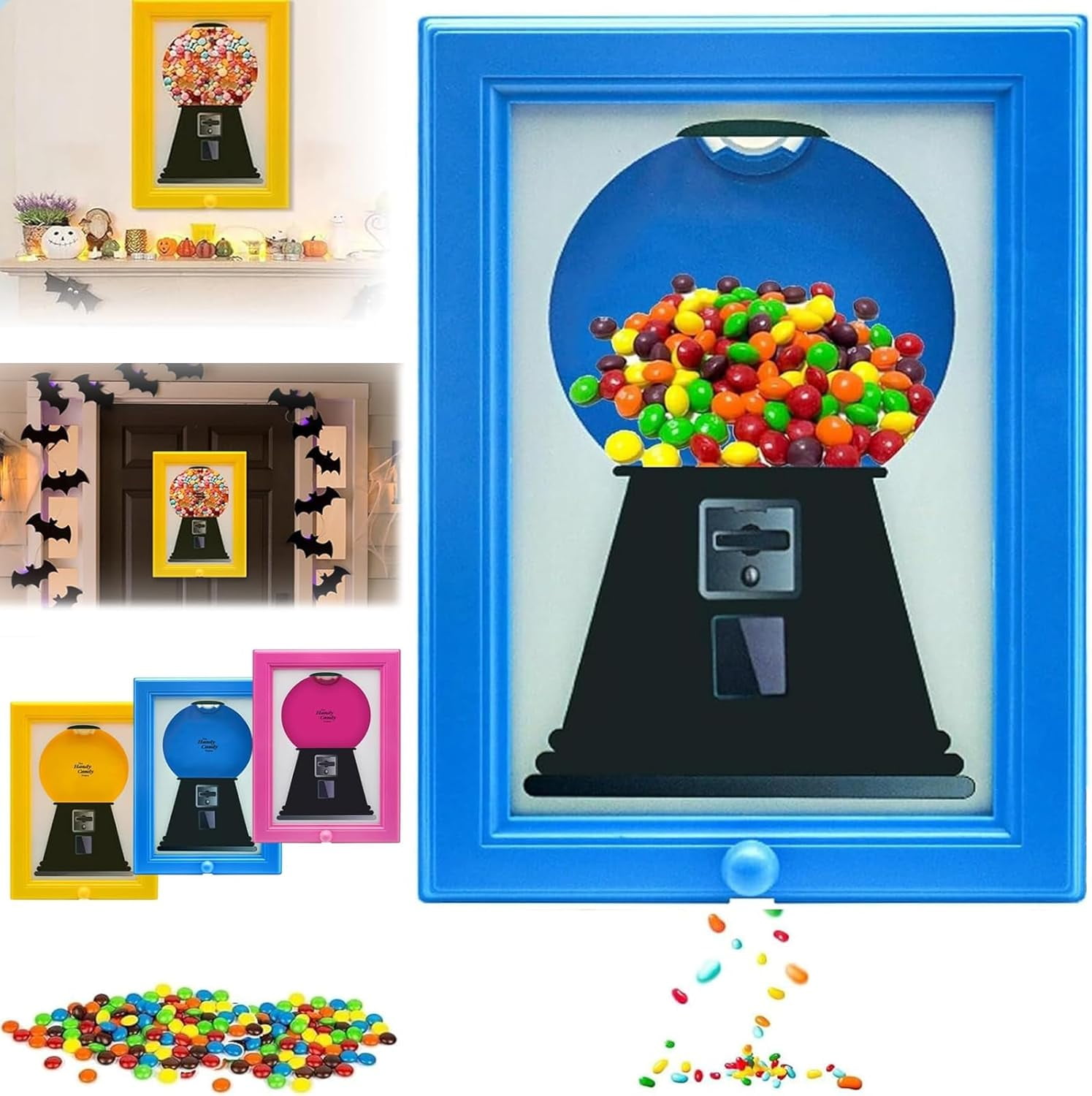 Candy Dispenser Picture Frame, Handy Wall Candy Frame, Wall Mounted ...