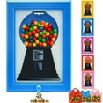 Candy Dispenser Picture Frame, Wall Mounted Gumball Machine Frame for ...