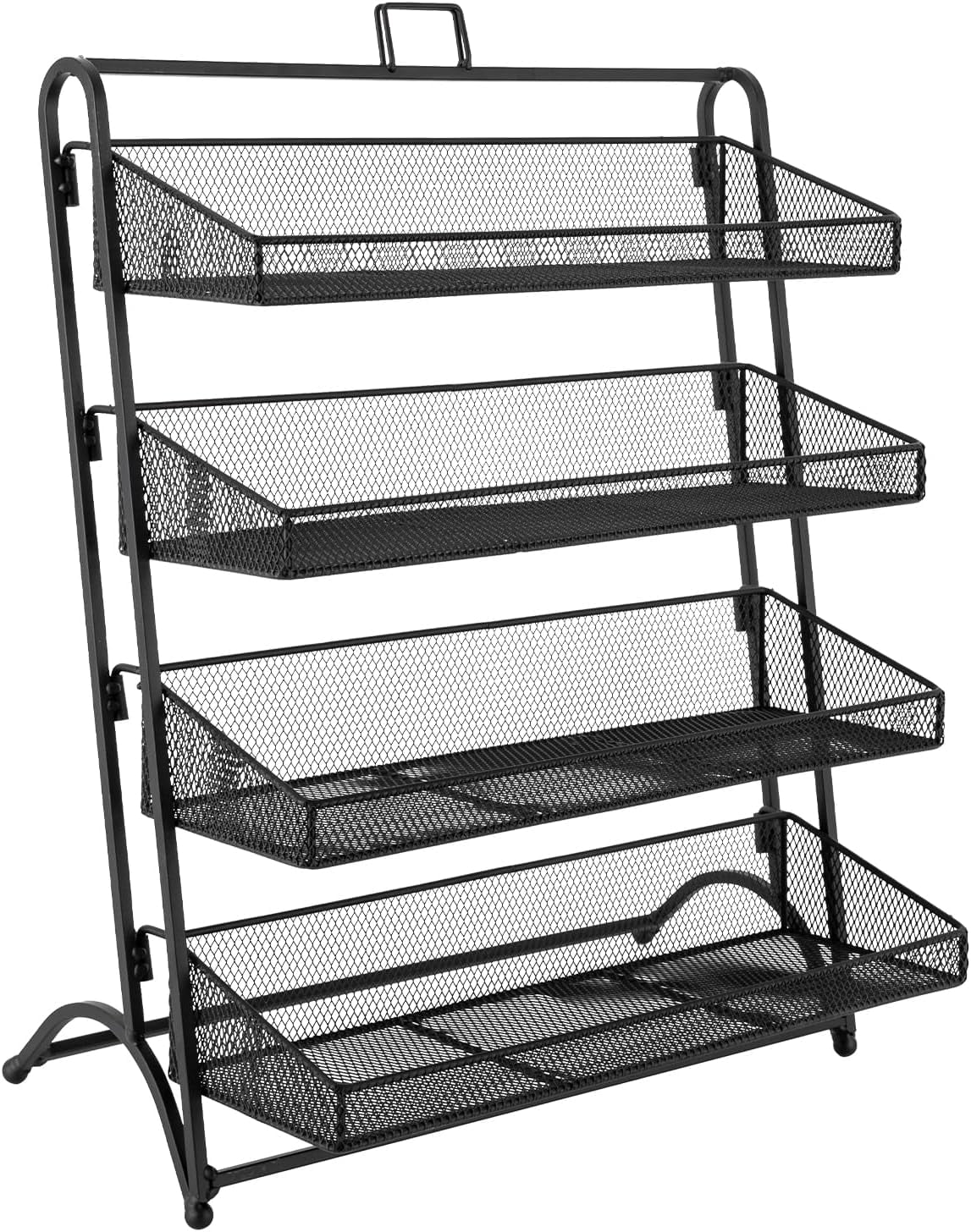 Candy Display Rack 4 Tier | Candy Organizer | Snack Organizer for ...